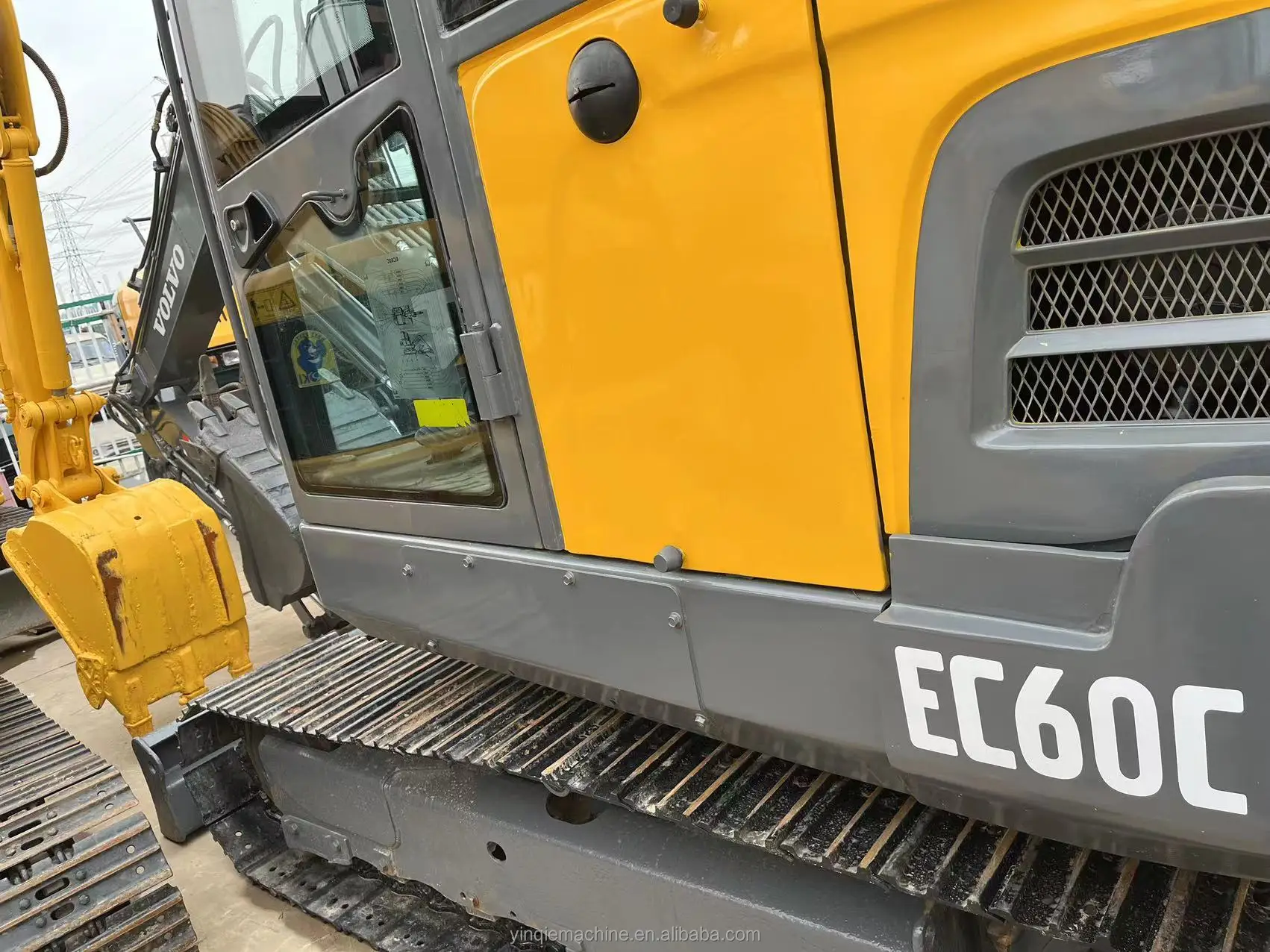 Volvo Ec60c 6ton Mini Excavator Hydraulic Volvo Ec60 Crawler Secondhand ...