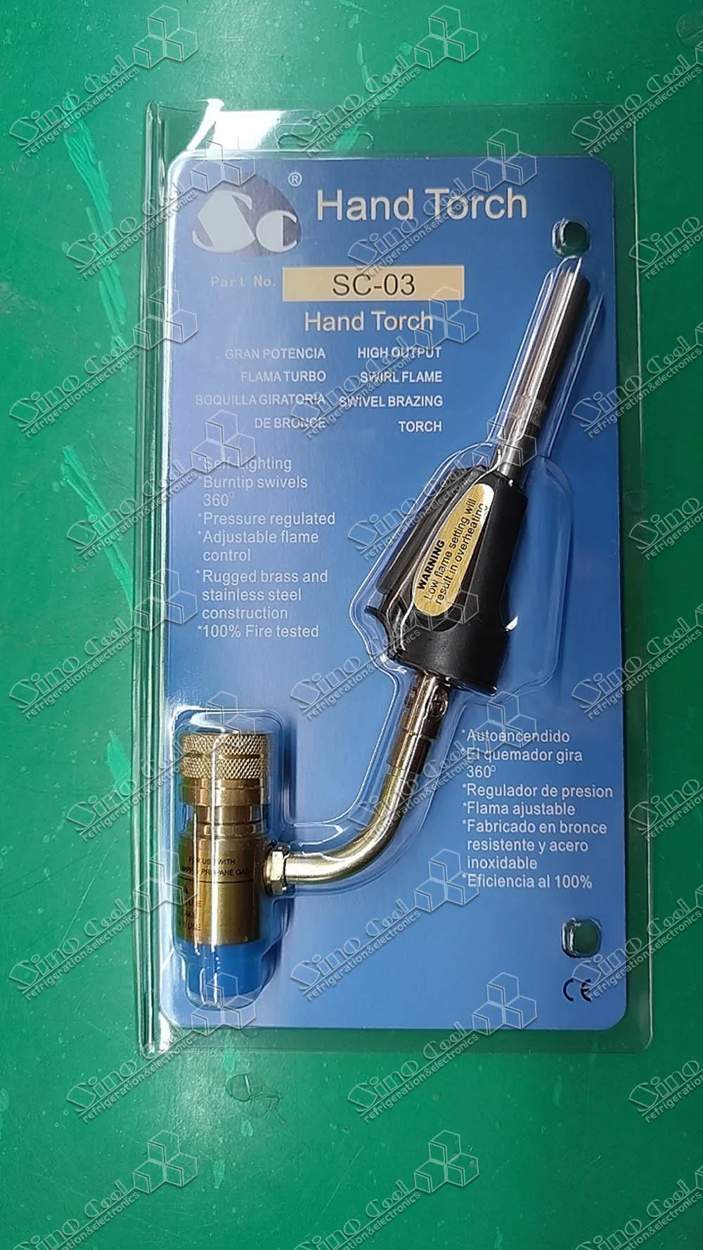 Single-tip Self-Ignition Mapp Gas Welding Hand Torch