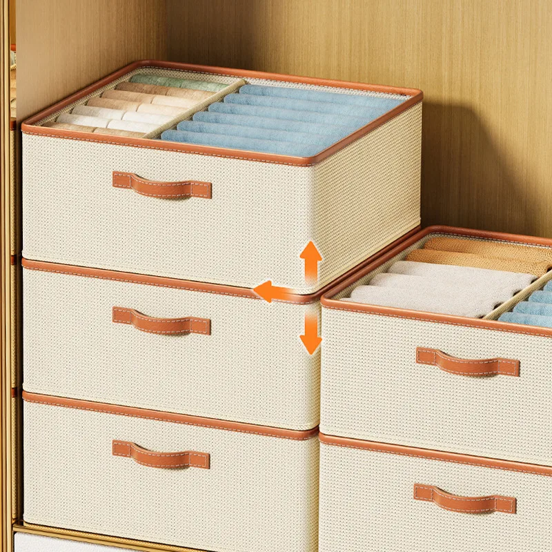 Foldable Fabric Cloth Storage Box & Drawer Organizer - Oem Available