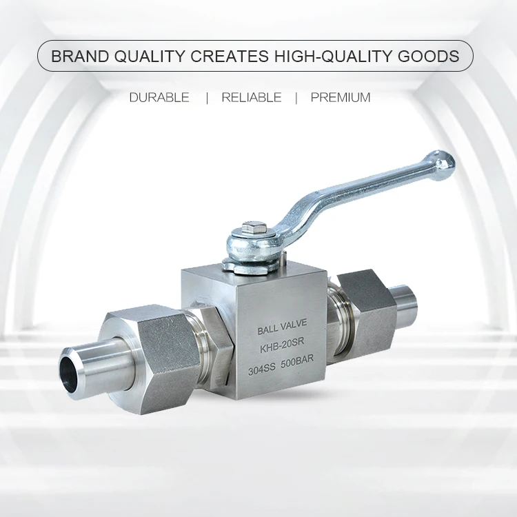 Hydraulic Pressure PN500 Stainless Steel 304 316 KHB 31.5mpa 50mpa 6000psi Gas High Pressure ...