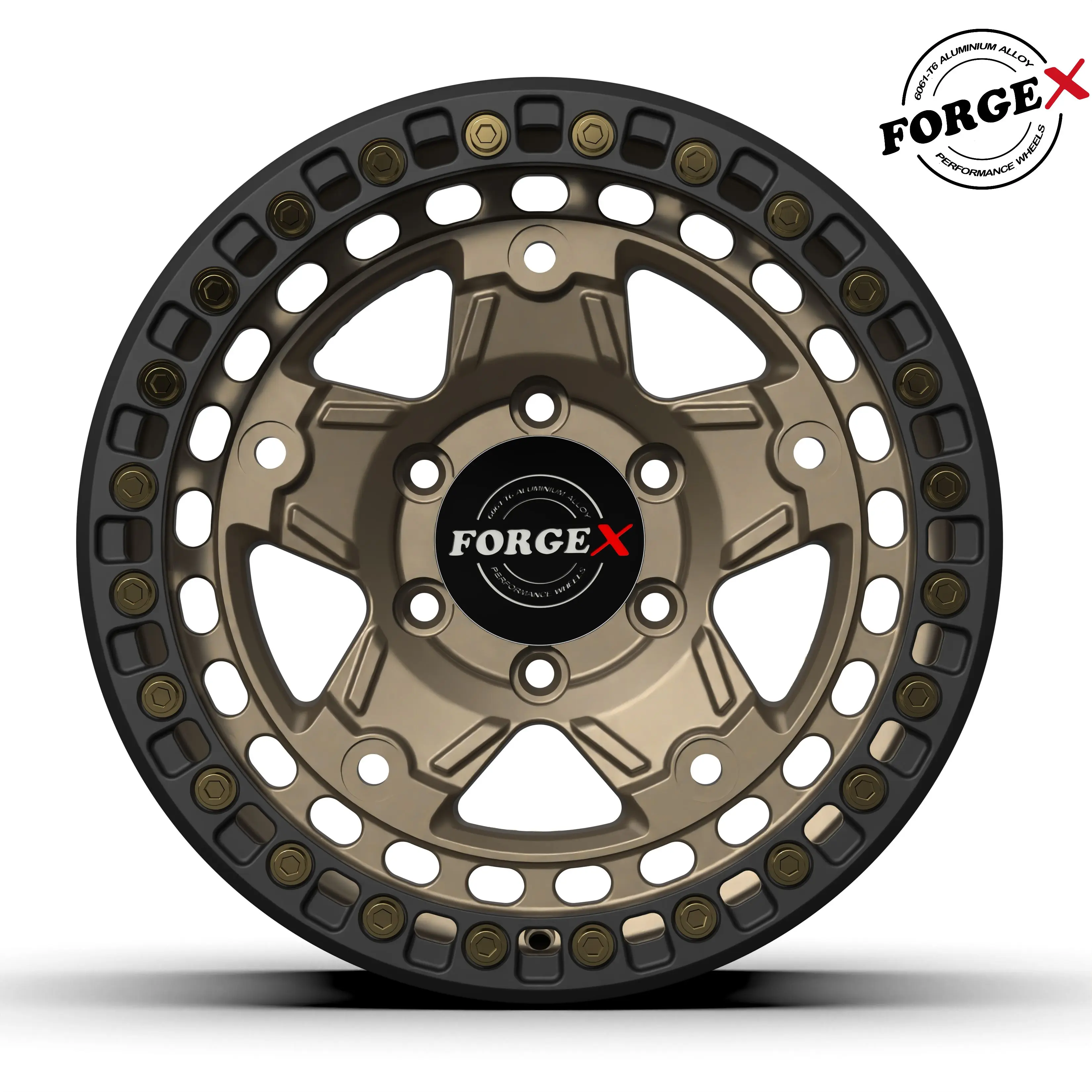 Customizable Forged Beadlock Off-Road Wheels for Jeep Wrangler - 5x130 ...