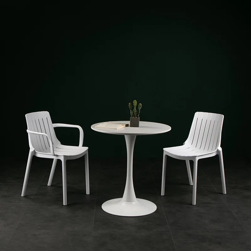 High Quality Garden Cat Ear Chairs Stacking Plastic PP Restaurant ...