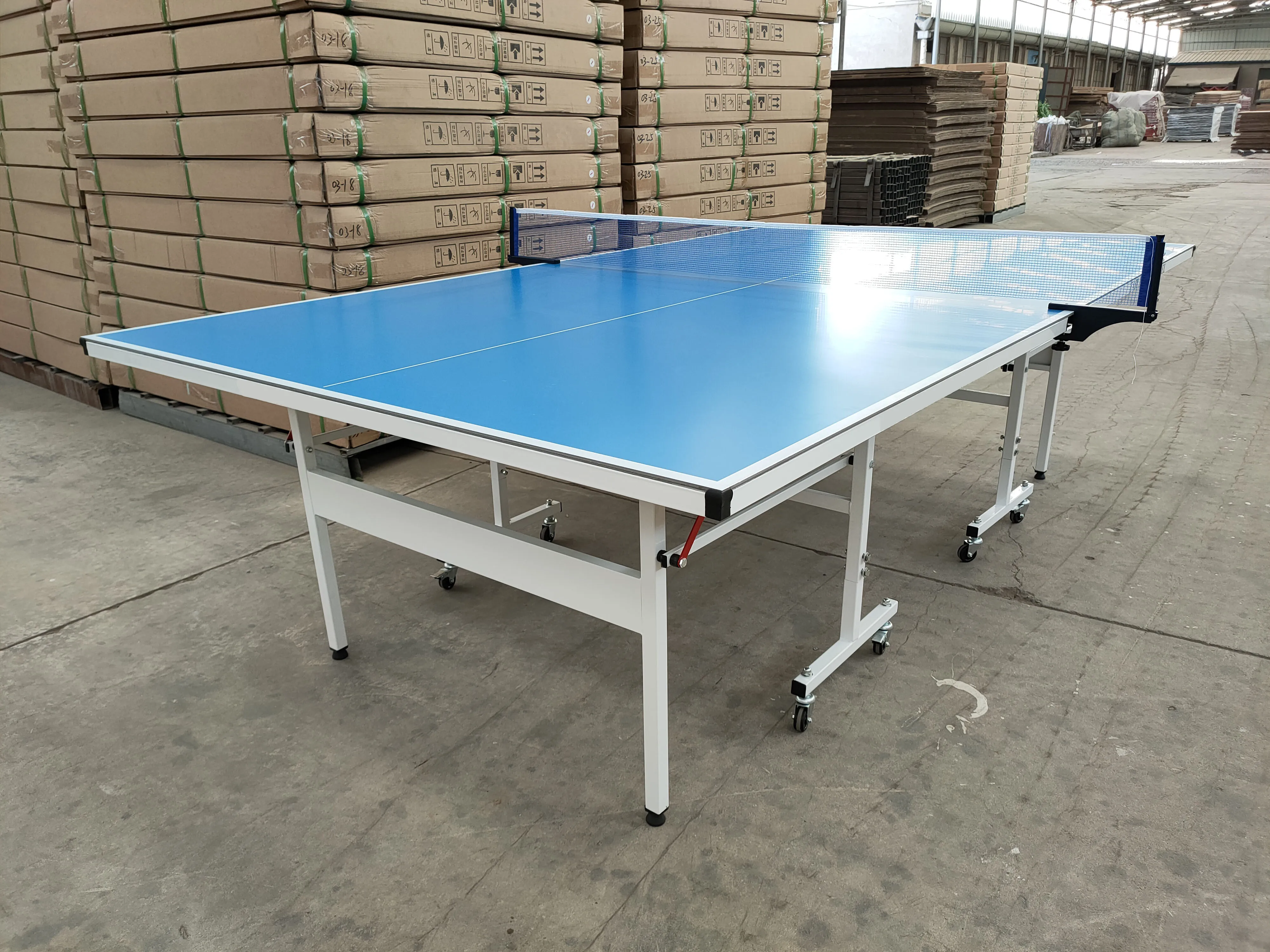 Aluminium Outdoor Movable Foldable Table Tennis Table - Buy Aluminium ...