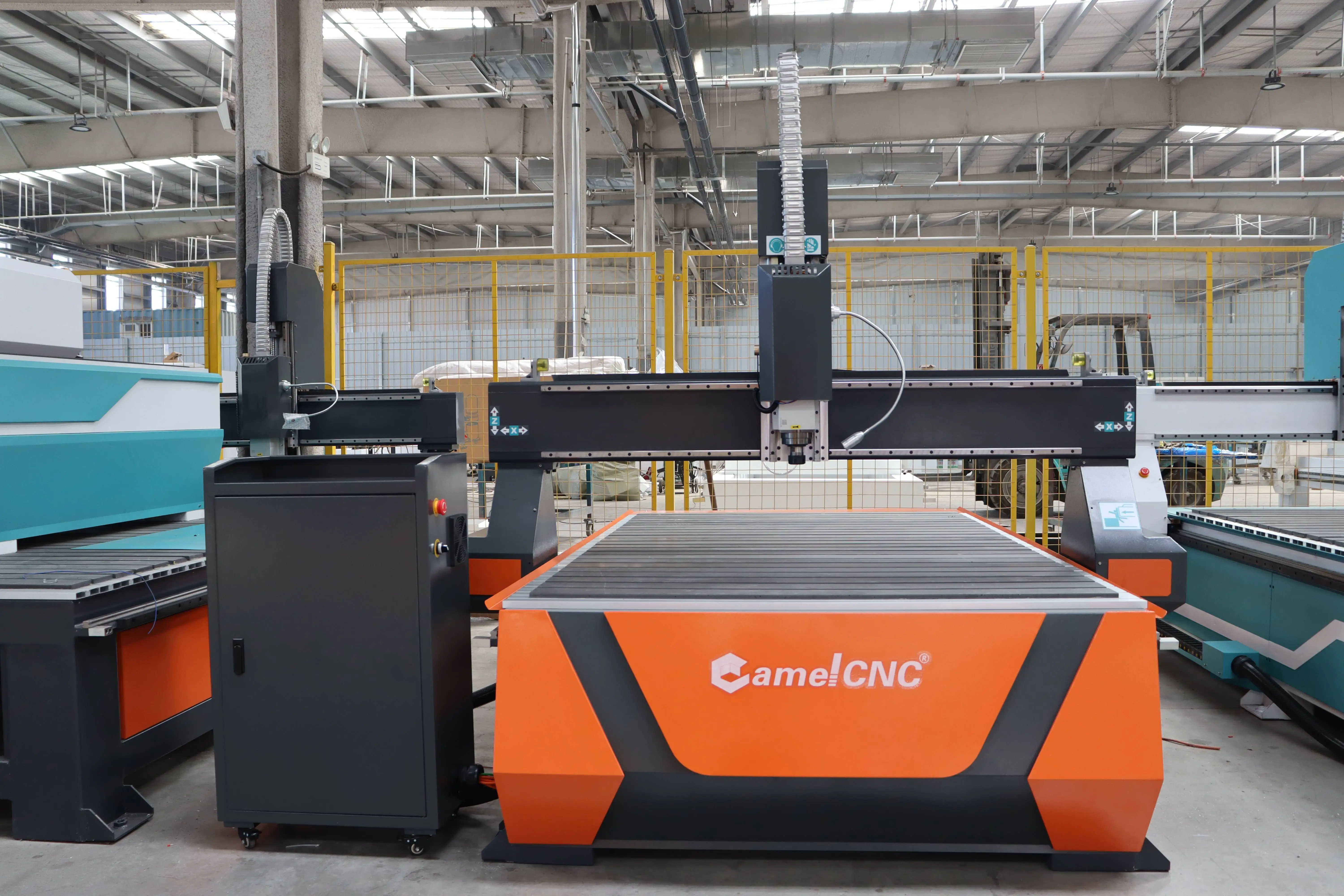 Heavy Duty 4x8ft Single CNC Router Machine Automatic Tool Changer High ...