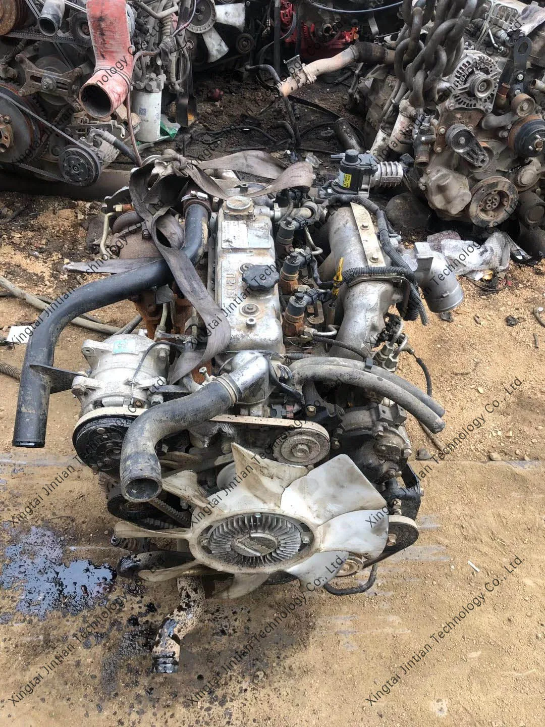 Used Complete Engine 4JB1 - ISUZU Diesel for Truck & Marine