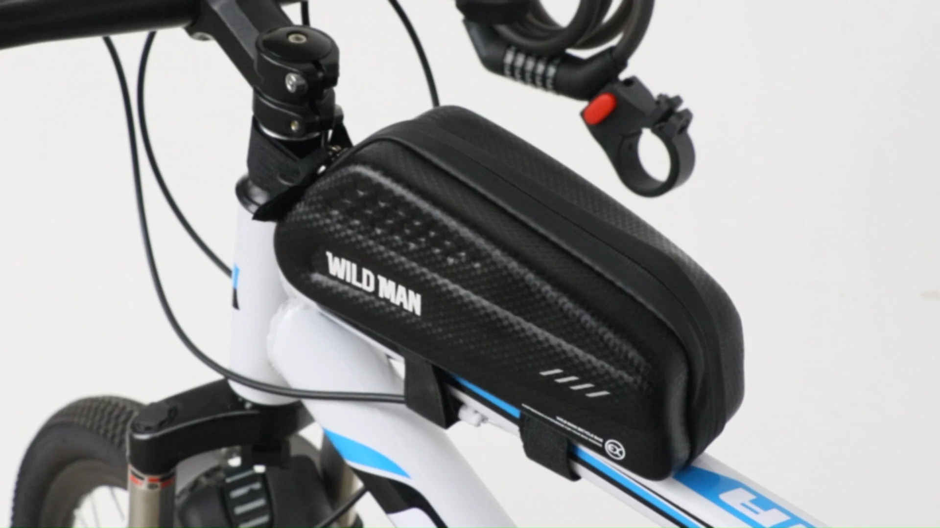 Superbsail Wildman Bicycle Frame Front Tube Bag Bike Waterproof Touch ...