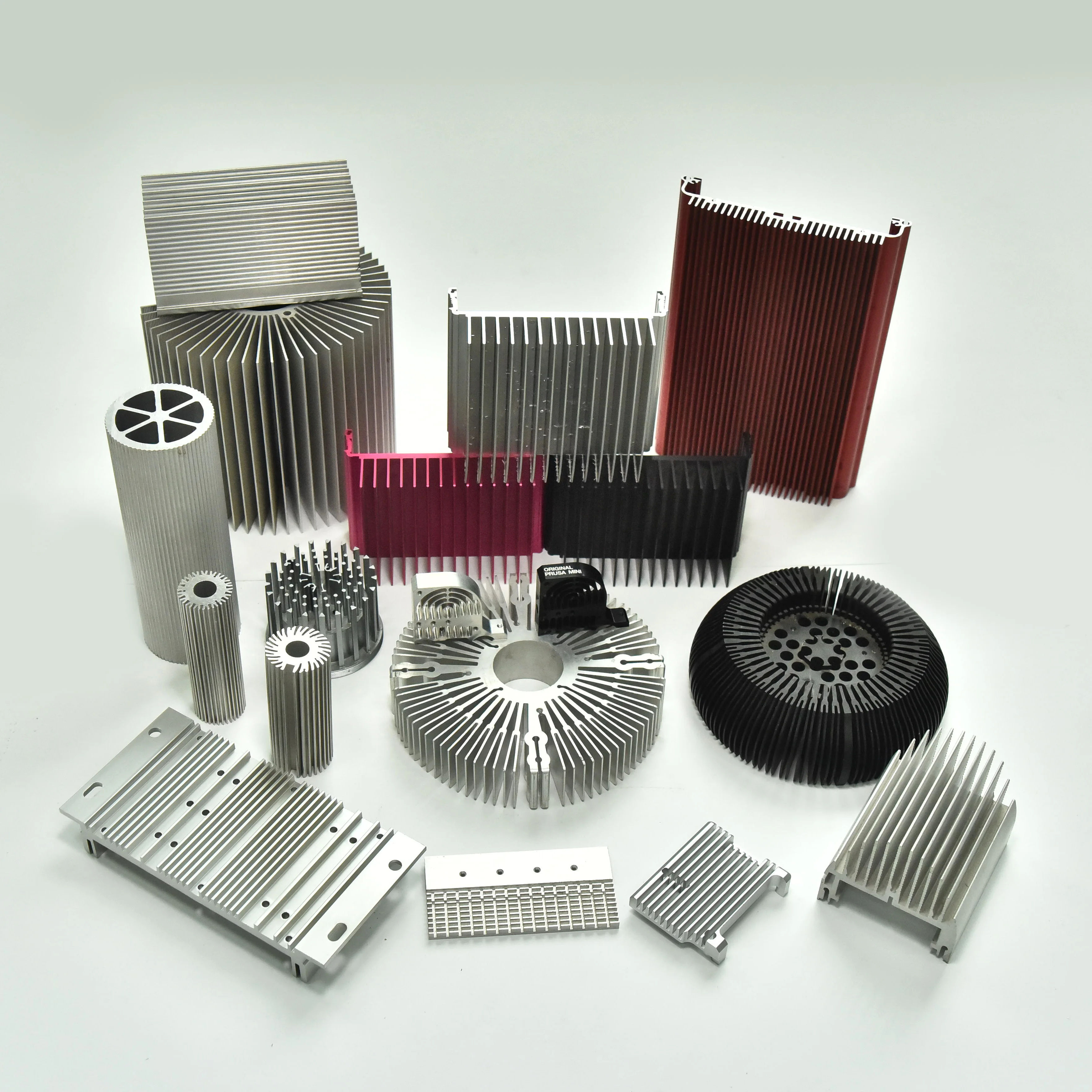 Custom Anodized Aluminum Heatsink Extrusion Aluminum Extruded Profile ...