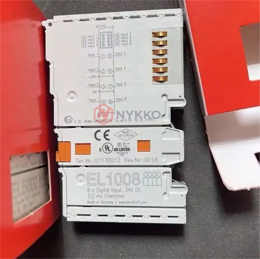 Original New Ethercat Terminal 8-channel Digital Input 24 V Dc 3 Ms ...