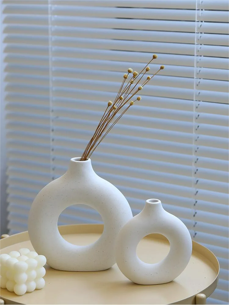 Scandinavian Inspired Flower Vases - Minimalist Ceramic Crafts