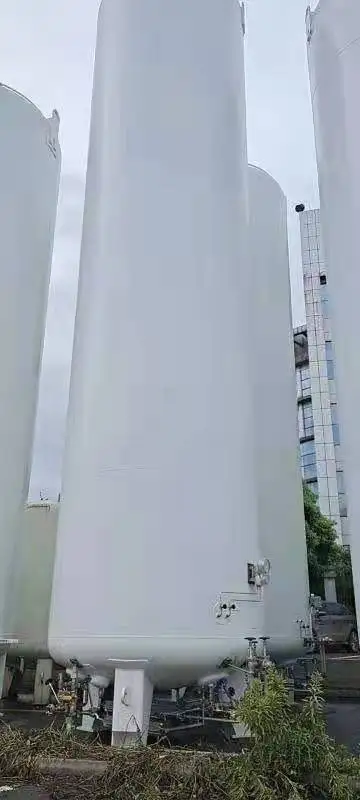 Asme Code 41.6m3-1.72mpa Lox,Lin,Lar Vertical Cryogenic Liquid Tank ...