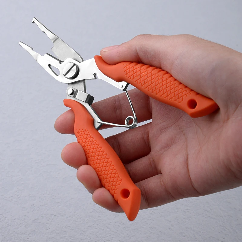 X408l Newest Stainless Steel Braided Line Cutter Opening Jaws Mini Split Ring Pliers - Buy ...
