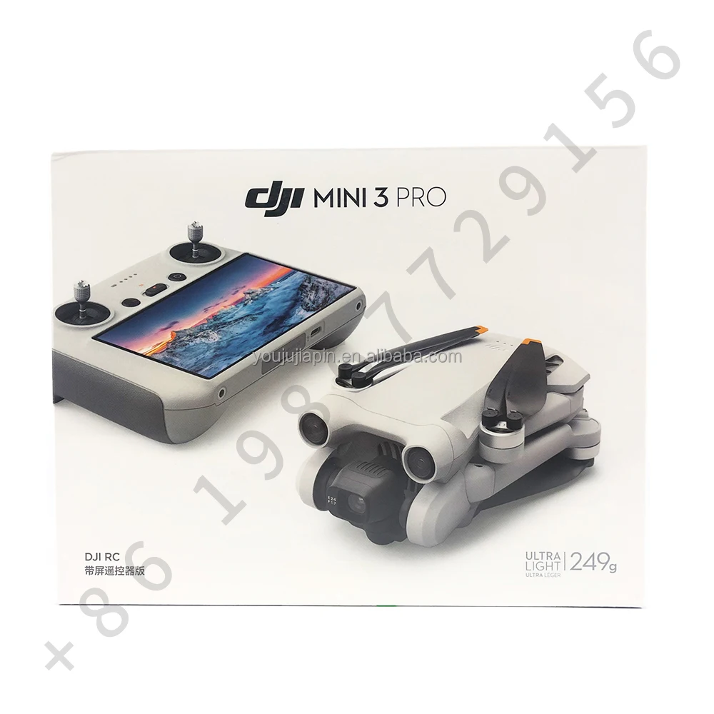 2022 New Drone DJI Mini 3 Pro DJI RC built in 5.5 inch HD display 4K HDR Video VS DJI Mavic Mini 2 Mavic Air 2 Mavic Air 2S