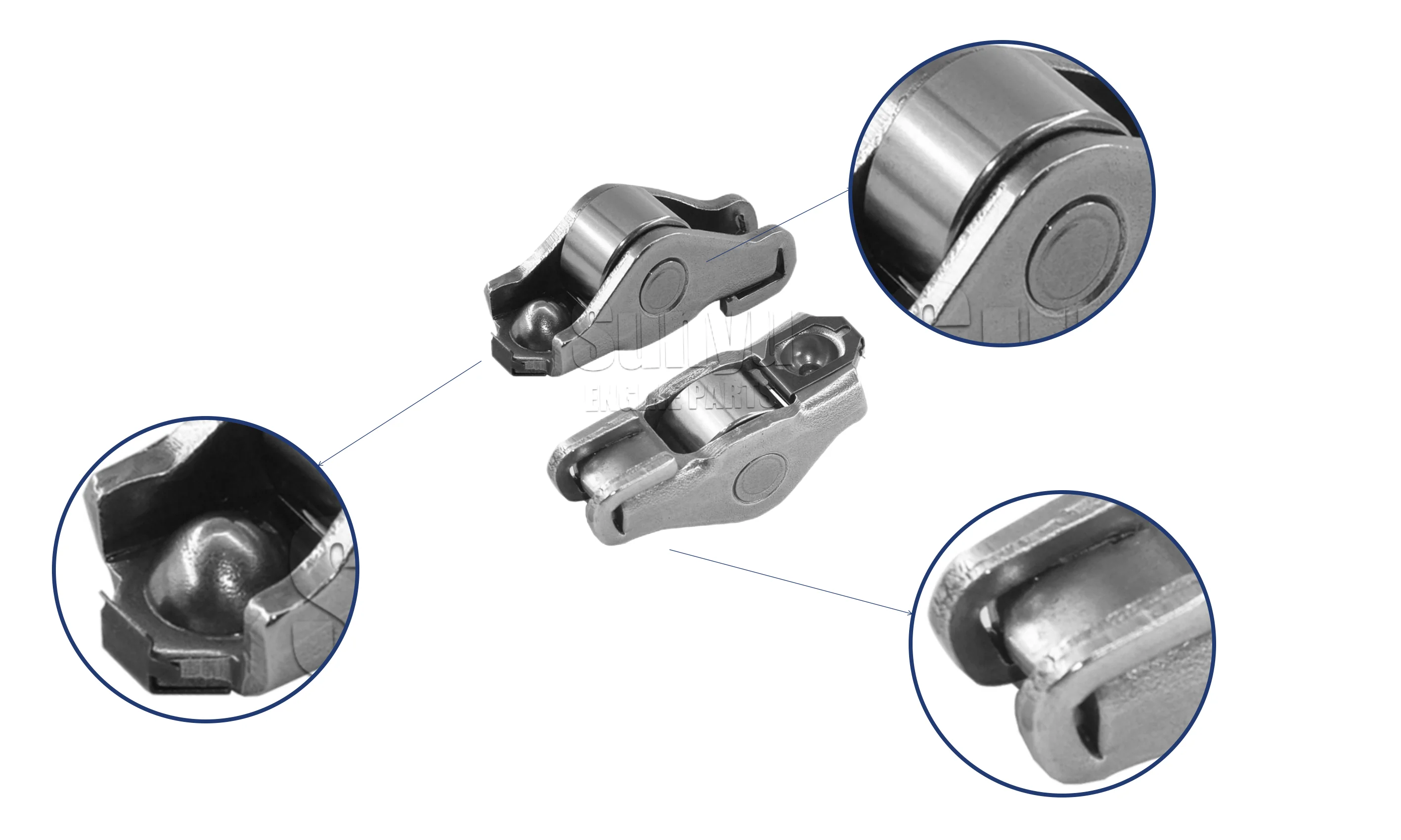 Rocker Arm For Hyundai Kia:sorento I 1,H-1,Bongo D4cb Engine Oe Number ...