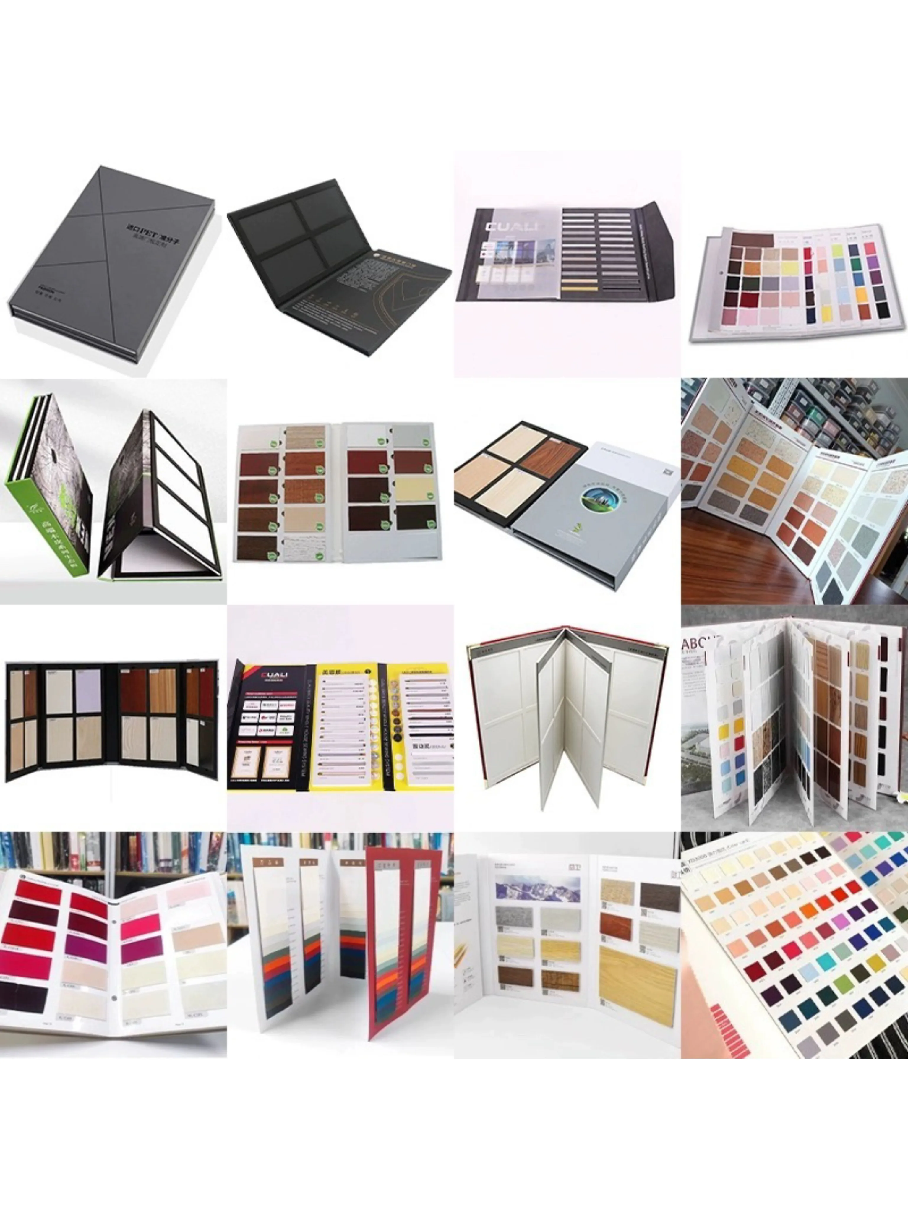 Plastic Stone Sample Product Catalogue Display Book Sample Booklet High ...