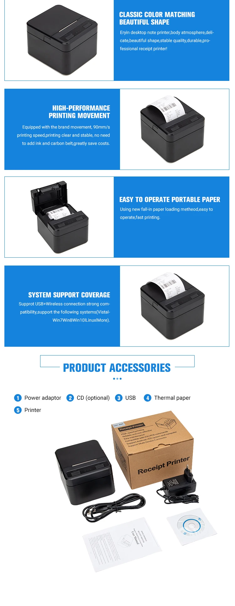 Thermal Printer Small - Efficient Note Printer Solutions