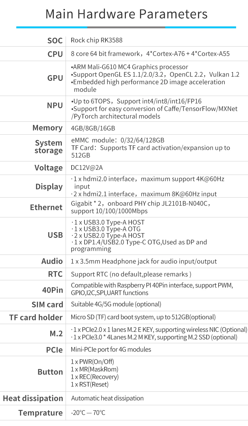 RK3588 AI Edge Computing Box for Industrial Camera & Raspberry Pi AI ...