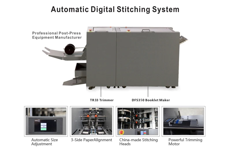 Automatic Stitching System - Efficient Paper Folding Machines