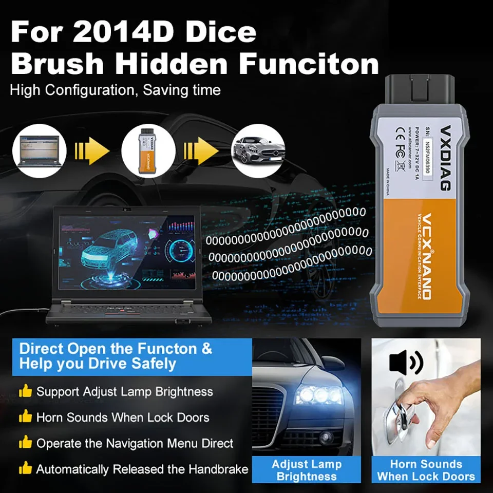 VXDIAG J2534 ECU Programming VCX NANO NX300 for VOLVO 2014D