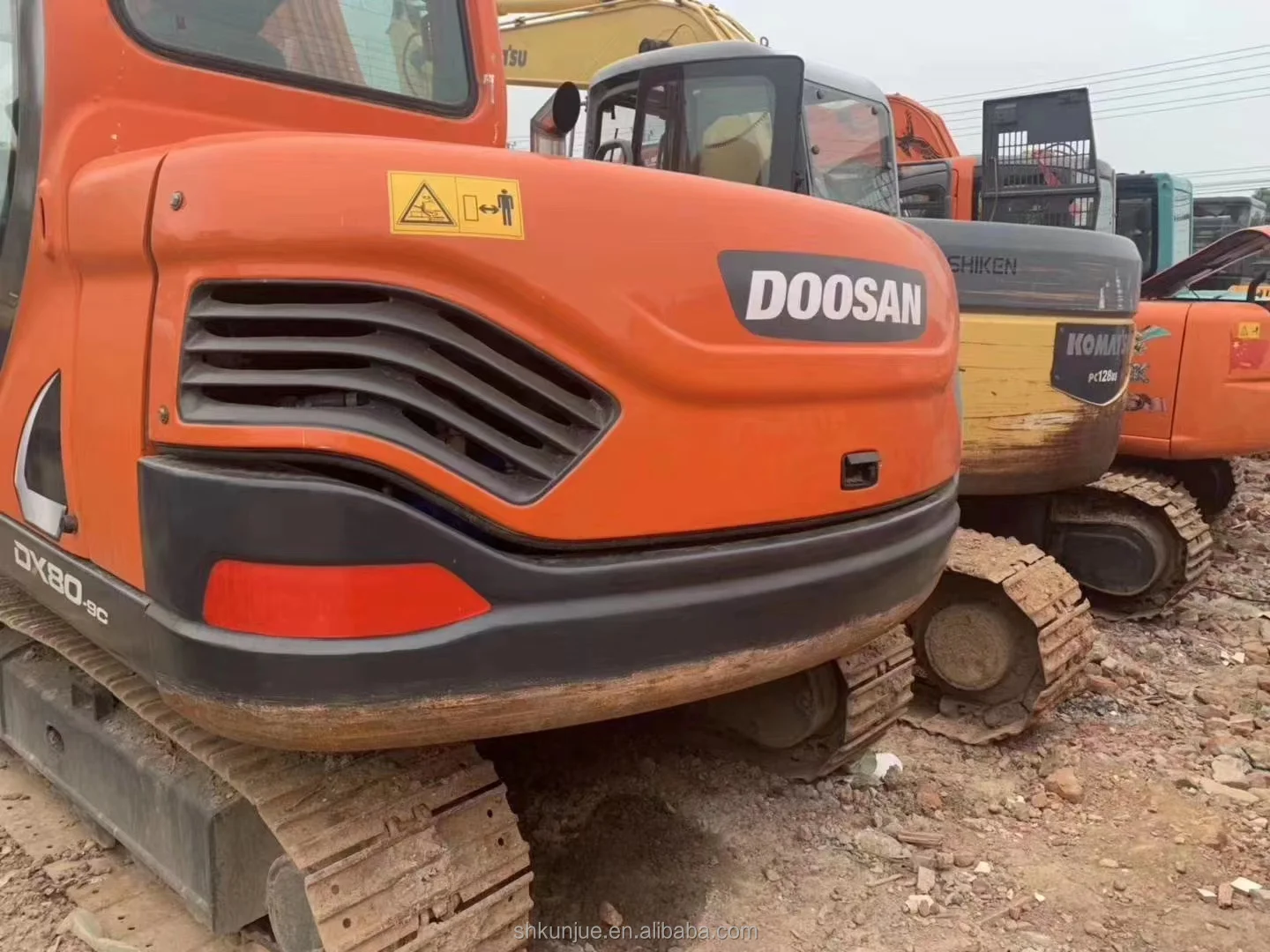 8 Ton Doosan Dx80 Excavator Used 80 Model Mini Project Duty Dx80 Dh80g Dx60 Gold Doosan Mini ...