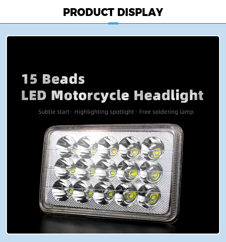 Motoled Built-in Square Lampshade Motorcycle Front Light Suzuk I Gs 150 ...
