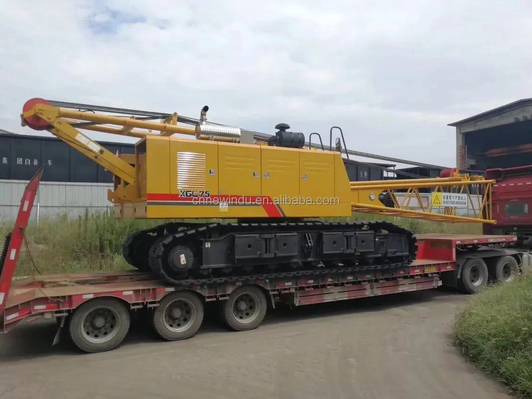 New 85 Ton Telescopic Crawler Crane Xgc85 - Buy Crawler Crane Xgc85 ...