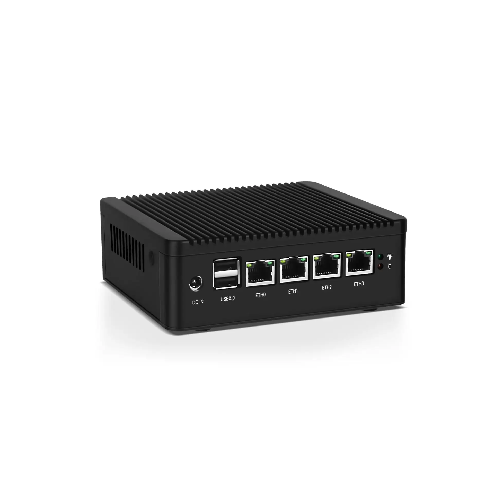 4*nics N5000 N4000 J4125 Cpu Firewall Server Fanless Mini Pc 4k Dp Hd 2 ...