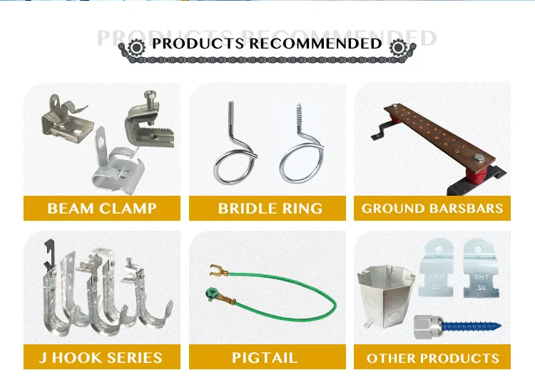 Snap-lock Conduit Hanger/ Hammer-on Beam Clamp Assembly -side Mount ...