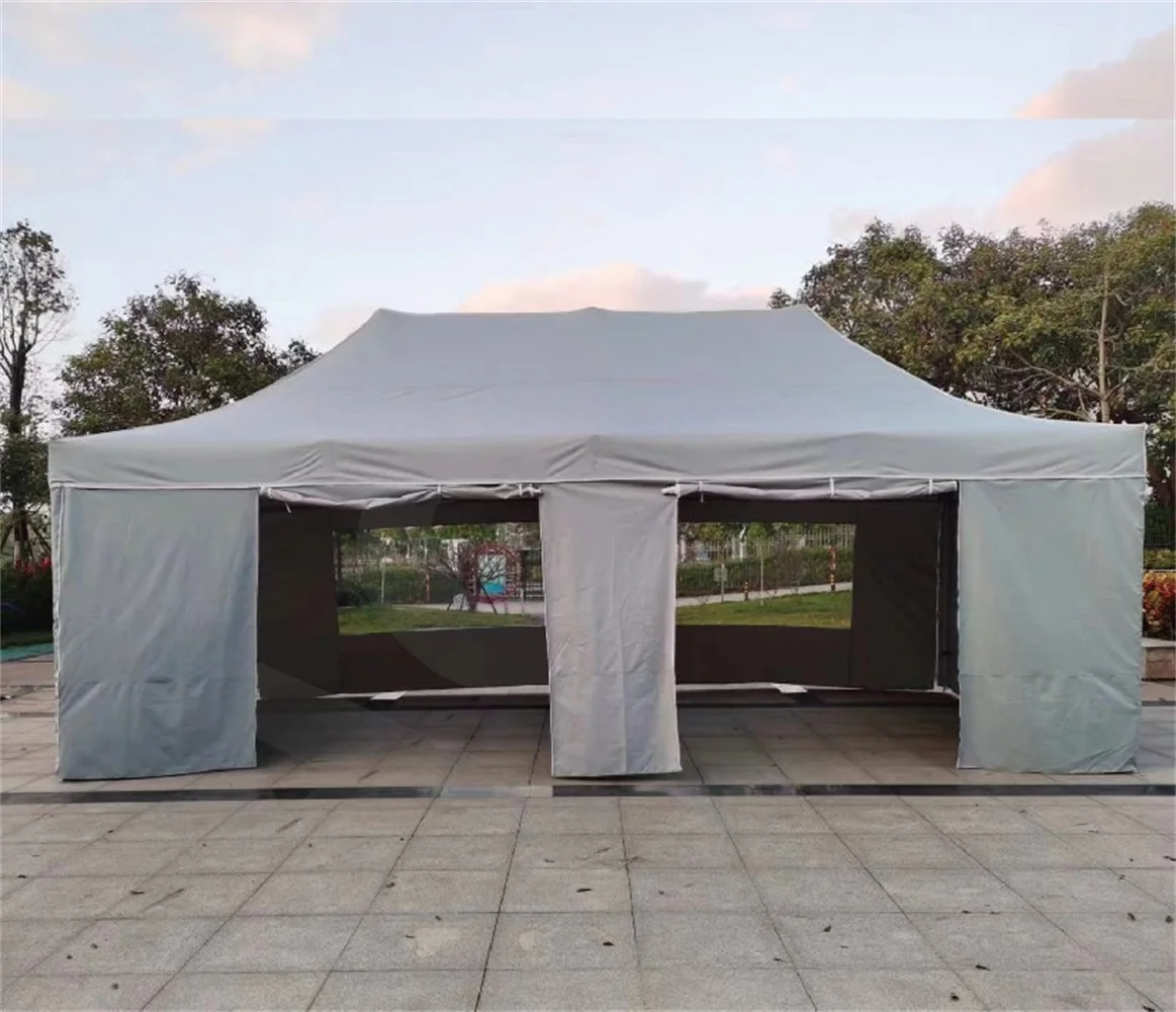 Best quality big pop up tent 4x8m 50mm heavy duty pop up folding canopy ...