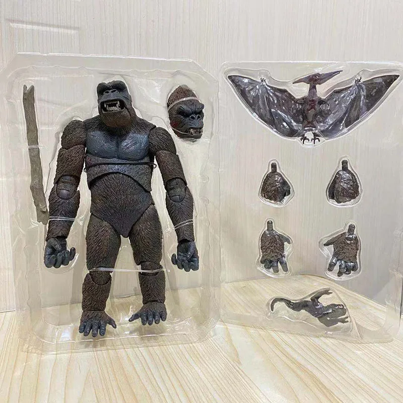 Genuine Neca 42747 Orangutan King Kong Skull Island Deluxe Edition 7 ...