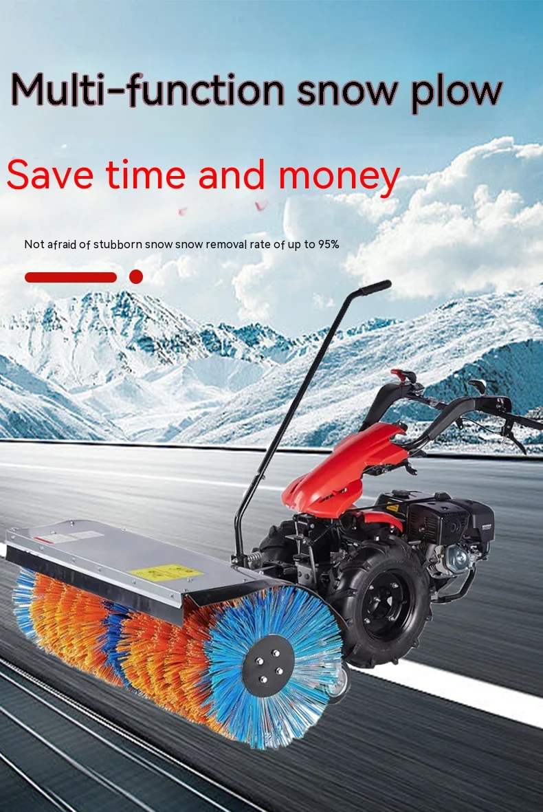 24 Inch Snow Blower Tractor 4 Forward Engine 6hp Snow Sweeper - Buy ...