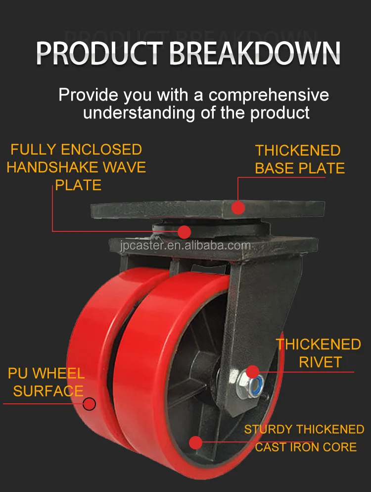5 Ton Shipping Container Casters - Heavy Duty & Reliable