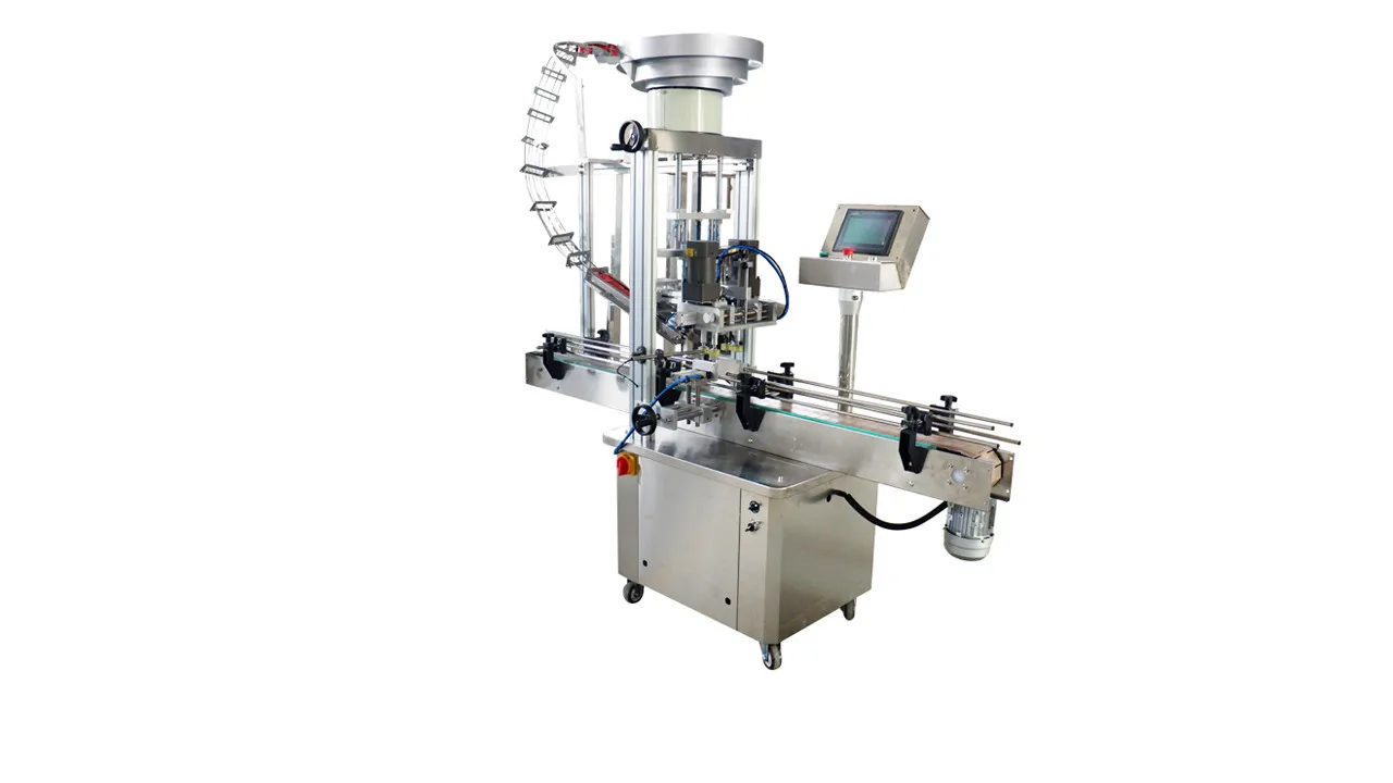 Auto Pneumatic Top 5 Gallon Bucket Capper Cosmetic Spray Pump Close The ...