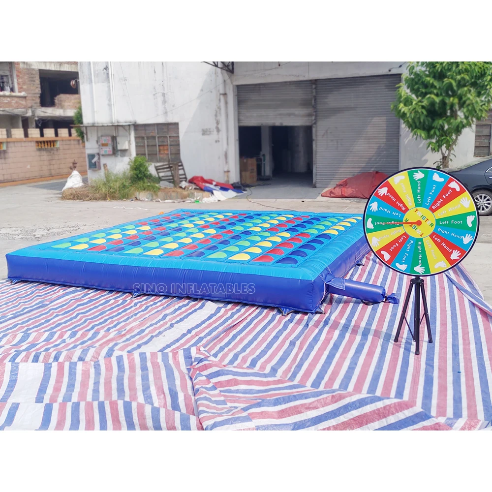 Kids N Adults Giant Blow up Inflatable Twister Game for Sale