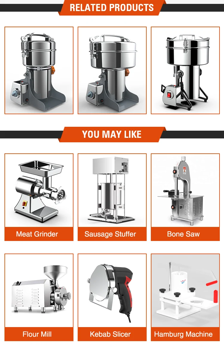 Commercial Powder Grinder Heavy Duty Spice Grinding Machine Powder ...