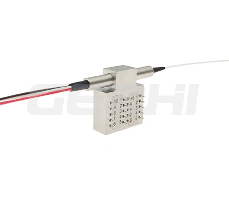 1x4 mechanical optical core switch with customized wavelength 780nm ...
