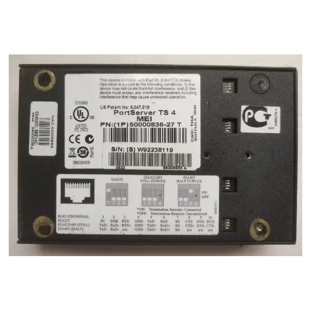 DI-GI TS4 - Reliable 4-Port Serial Server for Industrial Use