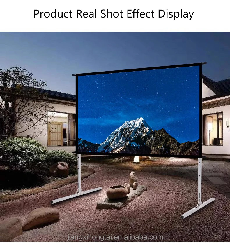 Kuaige Portable Projector Screens - Fast Folding & Versatile