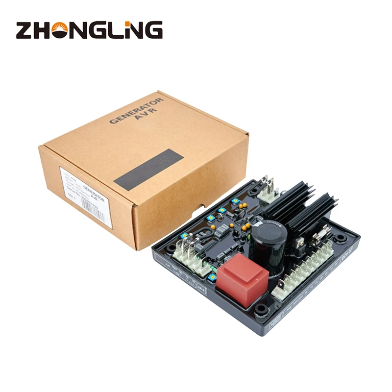 Brushless Avr Generator Circuit Diagram Voltage Regulator R438 ...