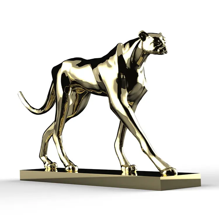 Life Size Home Decor Vintage Small Floor Tall Standing Pink Silver Gold ...