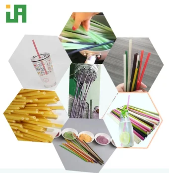 Cassava Straw / Biodegradable Pla Straw Making Machine Machinery - Buy ...