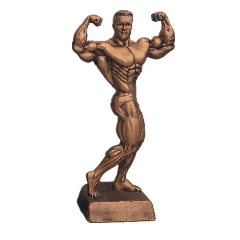 Man Physique Bodybuilding Statue Trophy Award For Competition - Buy Man ...