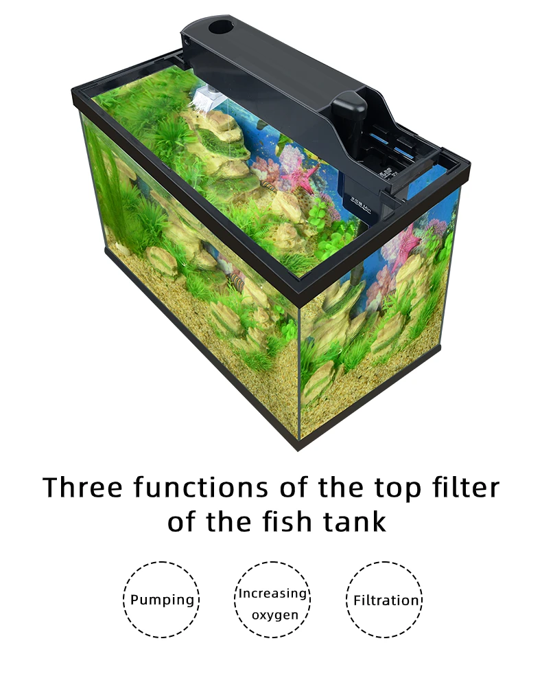 Jeneca Aquarium Top Filter Gd-600 - Buy Aleas Aquarium Filter,Aquarium ...