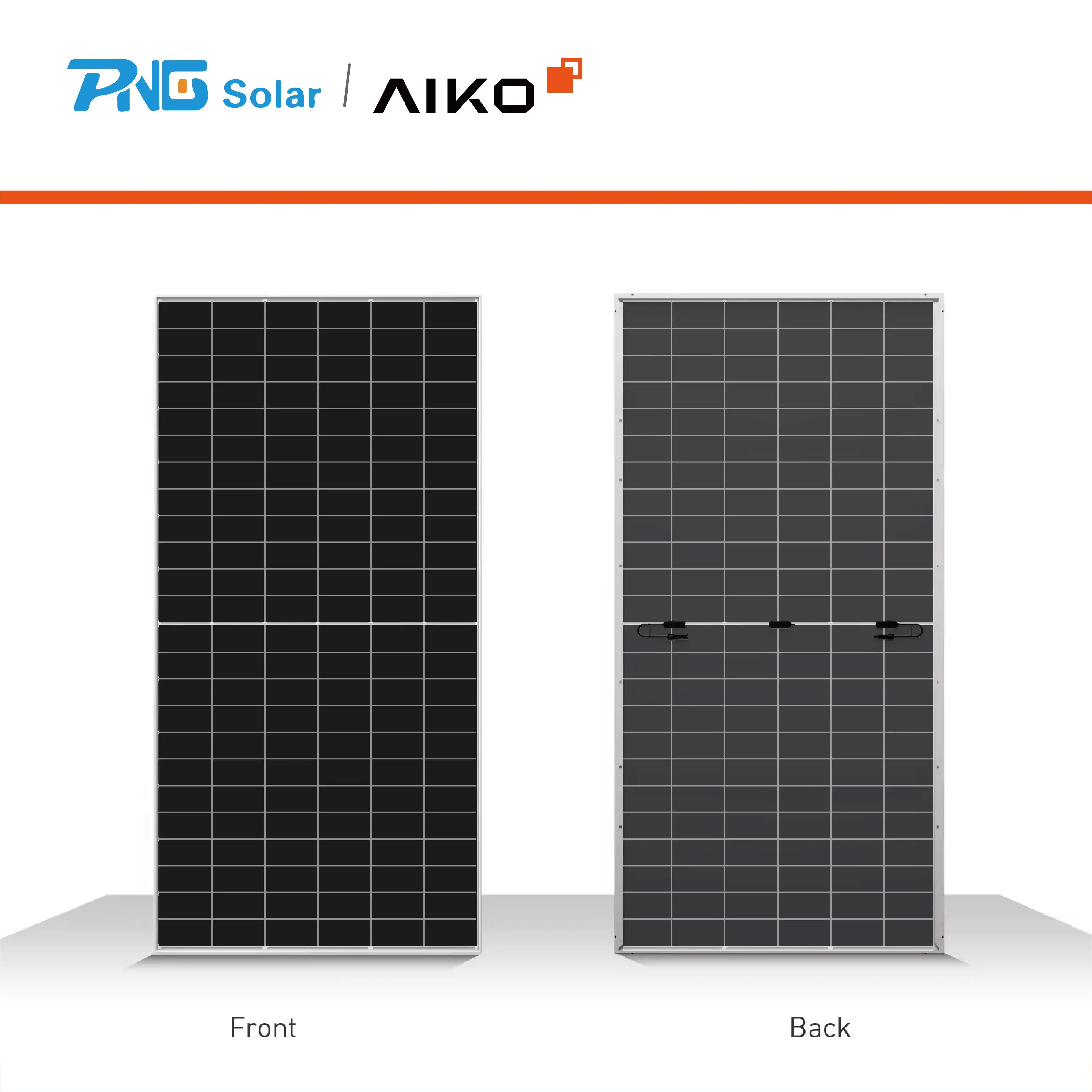 Aiko ABC Topcon Solar Power Energy 635Watts Bifacial TOPCon Solar Panels 640W 645W 650W 655W For ...