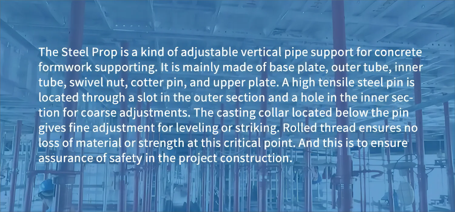 Multiprop Steel Adjustable Formwork Shoring Slab Props - Buy Super ...