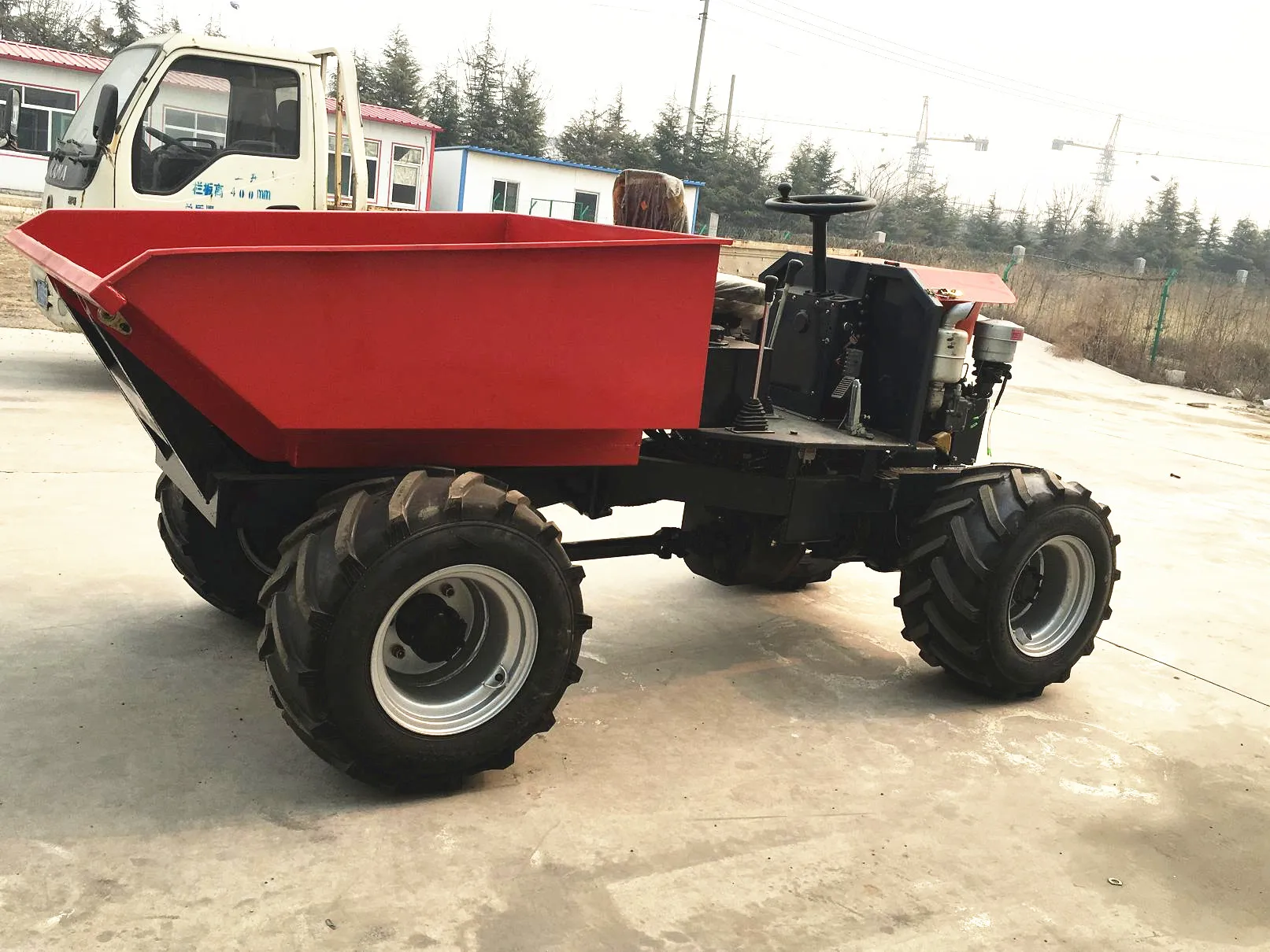 1ton Zy100 Mining Diesel Underground Mine Dumper Tricycle New Dumper ...