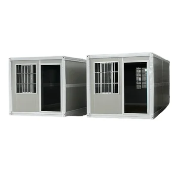 House Folded Prefab Bolt Container House Portable Good Price Folding ...
