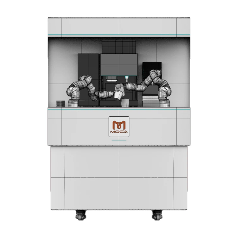 Fully Automatic Robot Arm Vending Machine - Coffee Maker