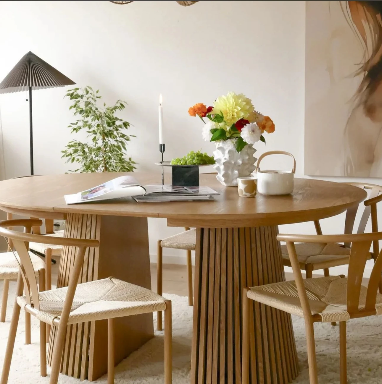 Andi Modern Luxury Round Outdoor Home Furniture Restaurants and ...