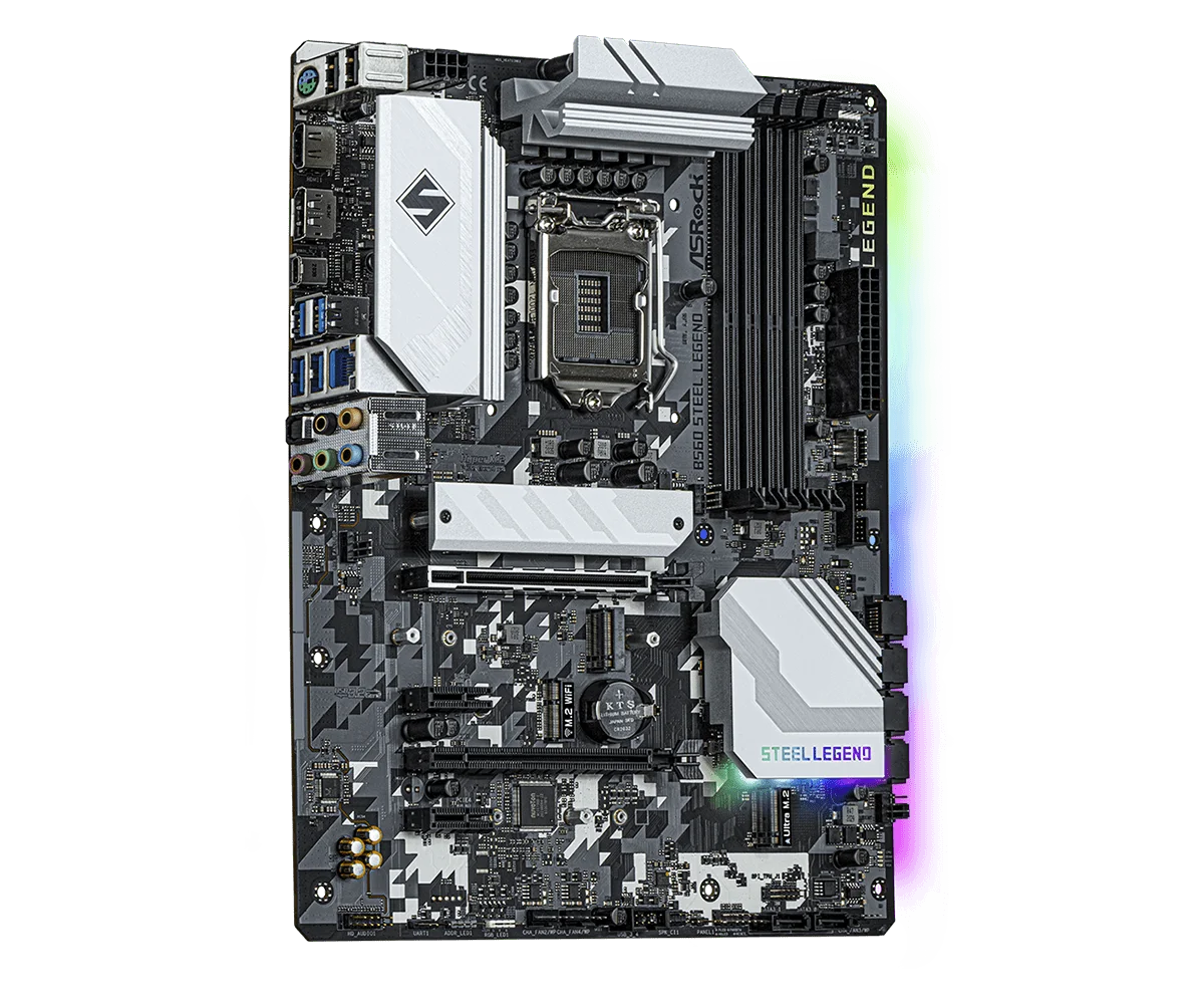 Asrock Computer Motherboard B560 Steel Legend 4x Ddr4 Lga 1200 Supports ...