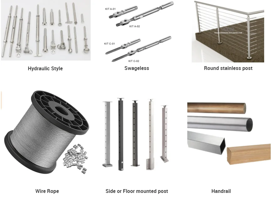 Customized Cable Railing Hardware Fittings - TAKA